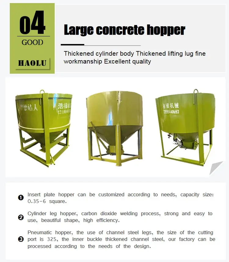 Building Large Cement Mortar Hanging Tank Multi Functional Tower Crane ...