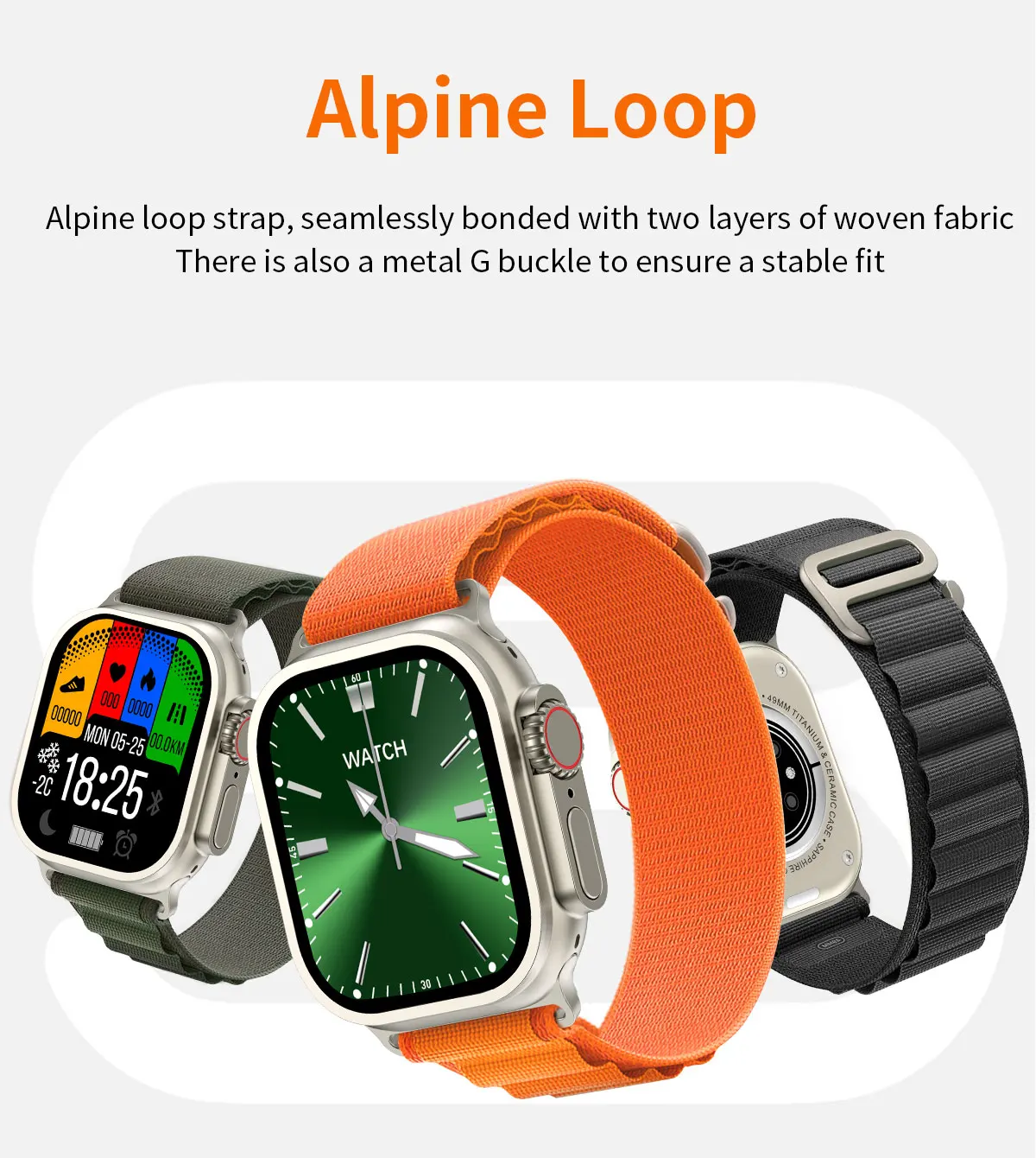 Smartwatch Ultras Hw Dt Gs 8 Pro Max Plus 2023 Smart Watch Serie 8 Iwo ...