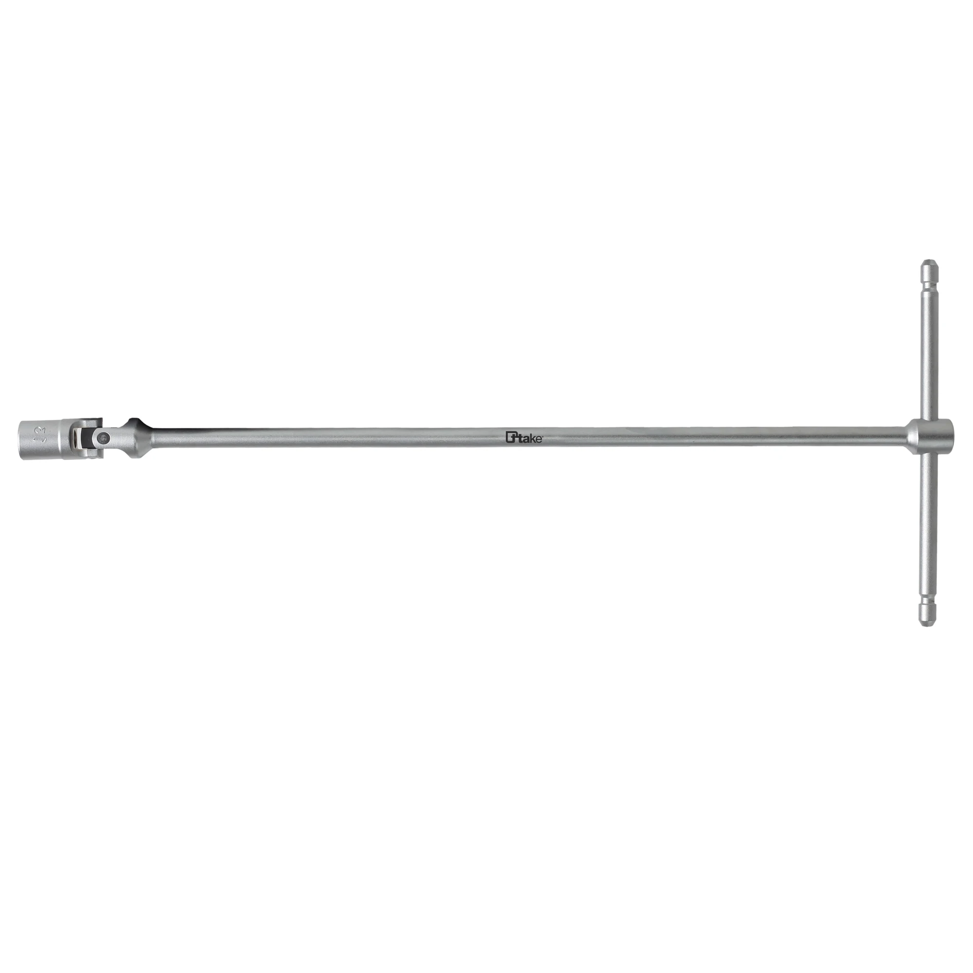17mm Hex Socket T-Handle Wrench Chrome Finished Carbon Steel Key for ...
