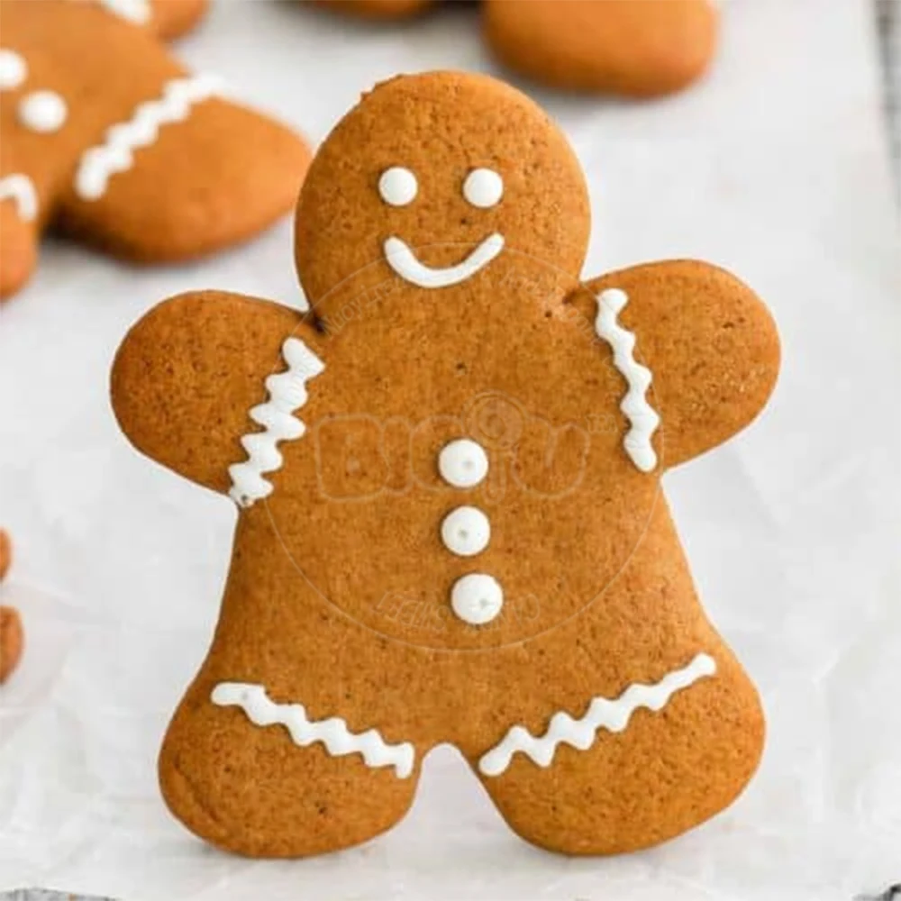 Wholesale Christmas Cartoon Decorated Fruity Gummy Candy Gingerbread ...
