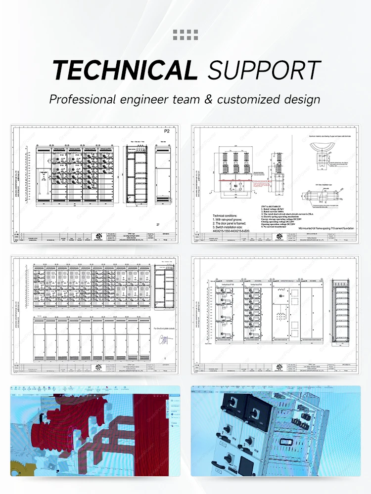 MCC Switchboard Motor Control Center Smart Power Distribution ATS ...