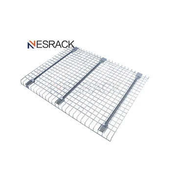 Selective Warehouse Shelving Heavy Duty Wire Deck Pallet Racking ...