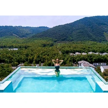 Infinity Pool Transparent Pool Wall Clear Acrylic Side Panel Piscina ...