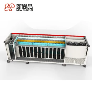 Prefabricated 40ft Container Data Center Server 19 Inch Network Cabinet ...