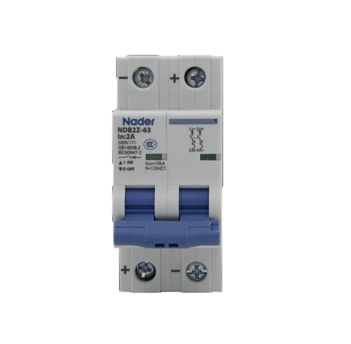 Best Quality Moulded Case Miniature Circuit Breaker Nader Ndb2z-63 1p ...