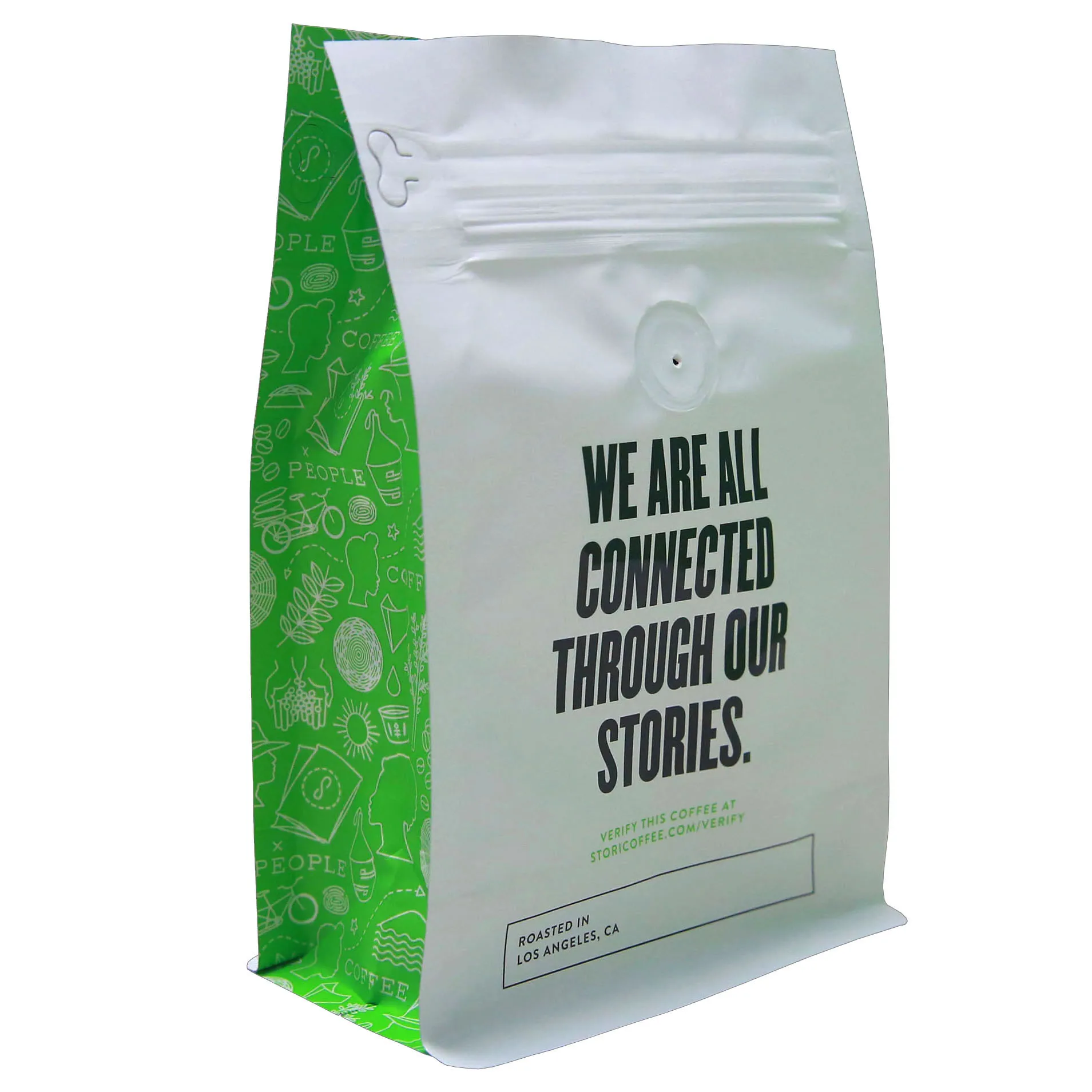 Candy Bag Mylar Foil Stand Up Pouch Zipper Digital Print Custom Food ...