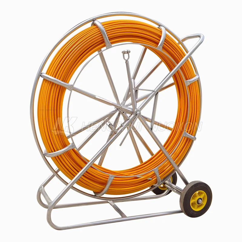 Traceable Underground Conduit Cable Push Pull Rod, Fiberglass FRP GRP ...