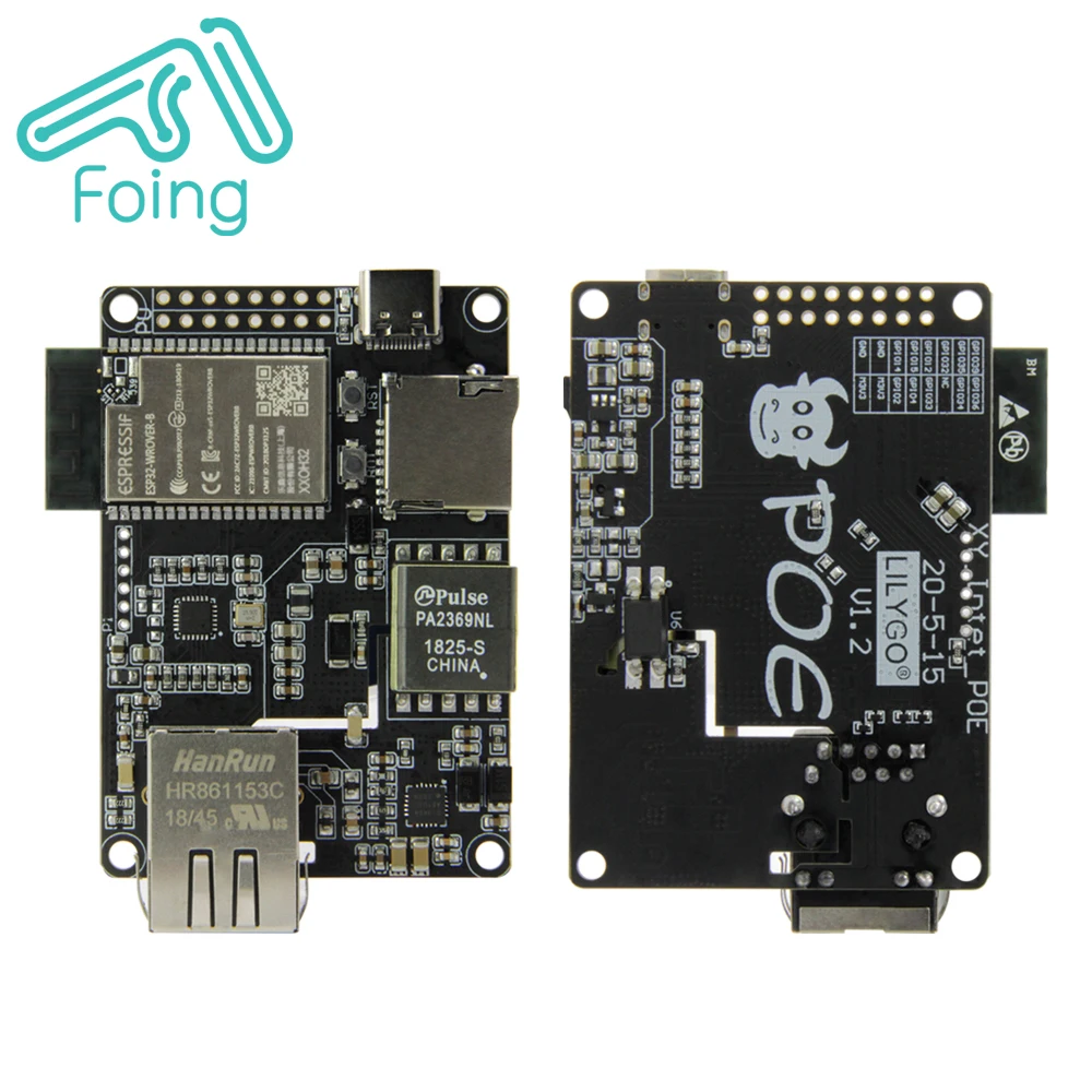 Ttgo T-internet-poe Esp32-wroom Lan8720a芯片以太网适配器 - Buy 以太网poe ... Ttgo T-internet-poe Esp32-wroom Lan8720a芯片以太网适配器 - Buy 以太网poe ...