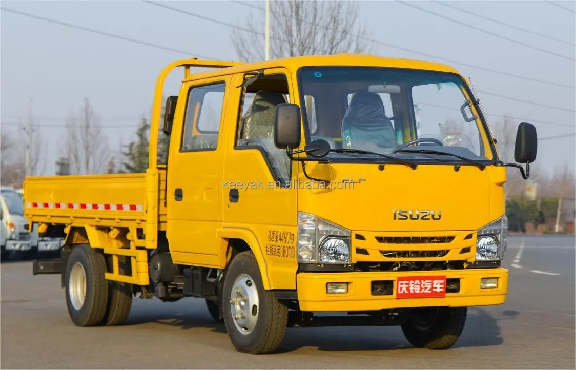 ISUZU ELF Light Cargo Truck: Double Cabin 4x2/4x4 Diesel for Logistics ...