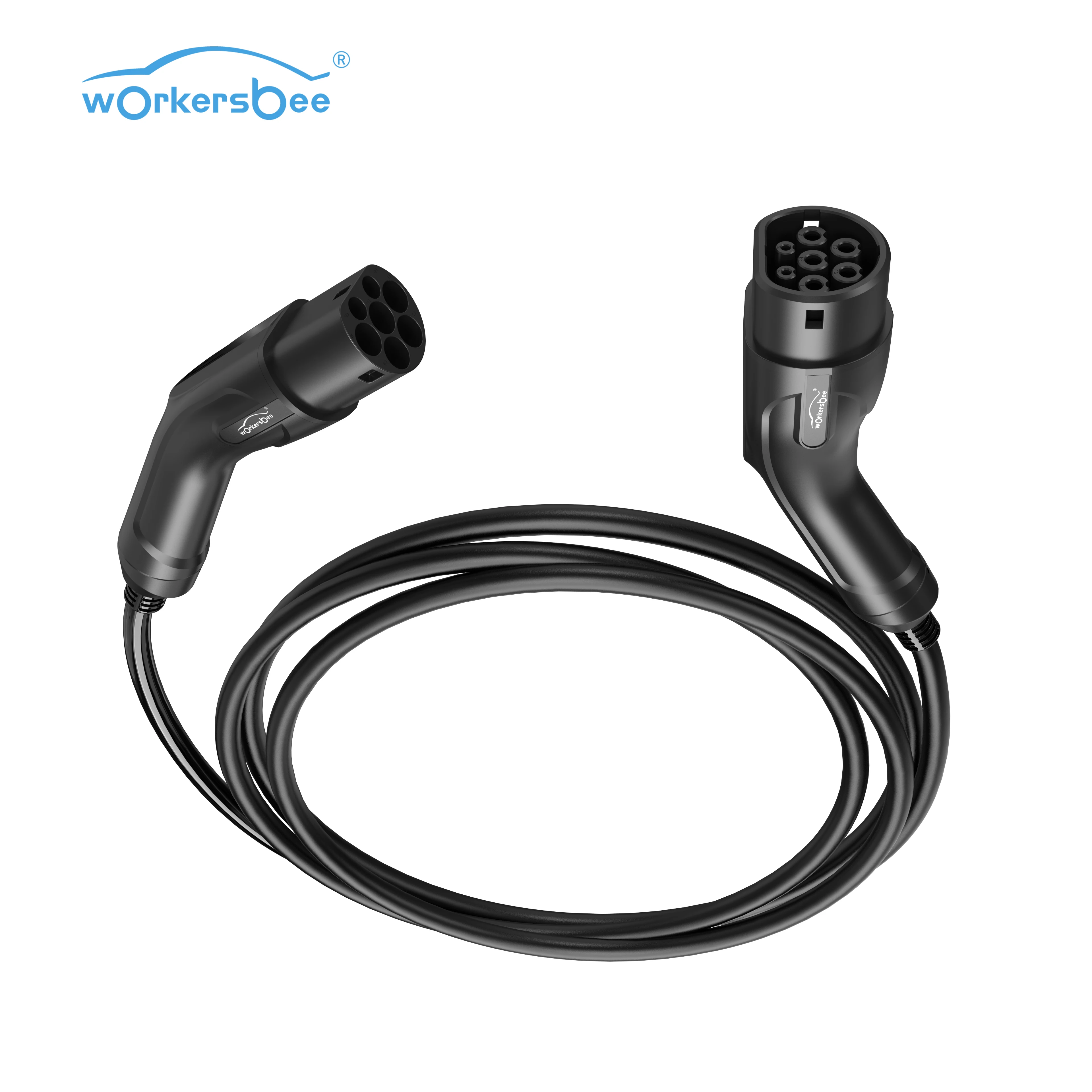 Ev Charging Connector Type 2 Single Phase Electric Car Charging Plug ...