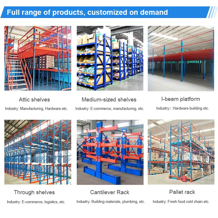 Warehouse Warehouse Large High Pallet Beam Multi-storey Storage Rack ...