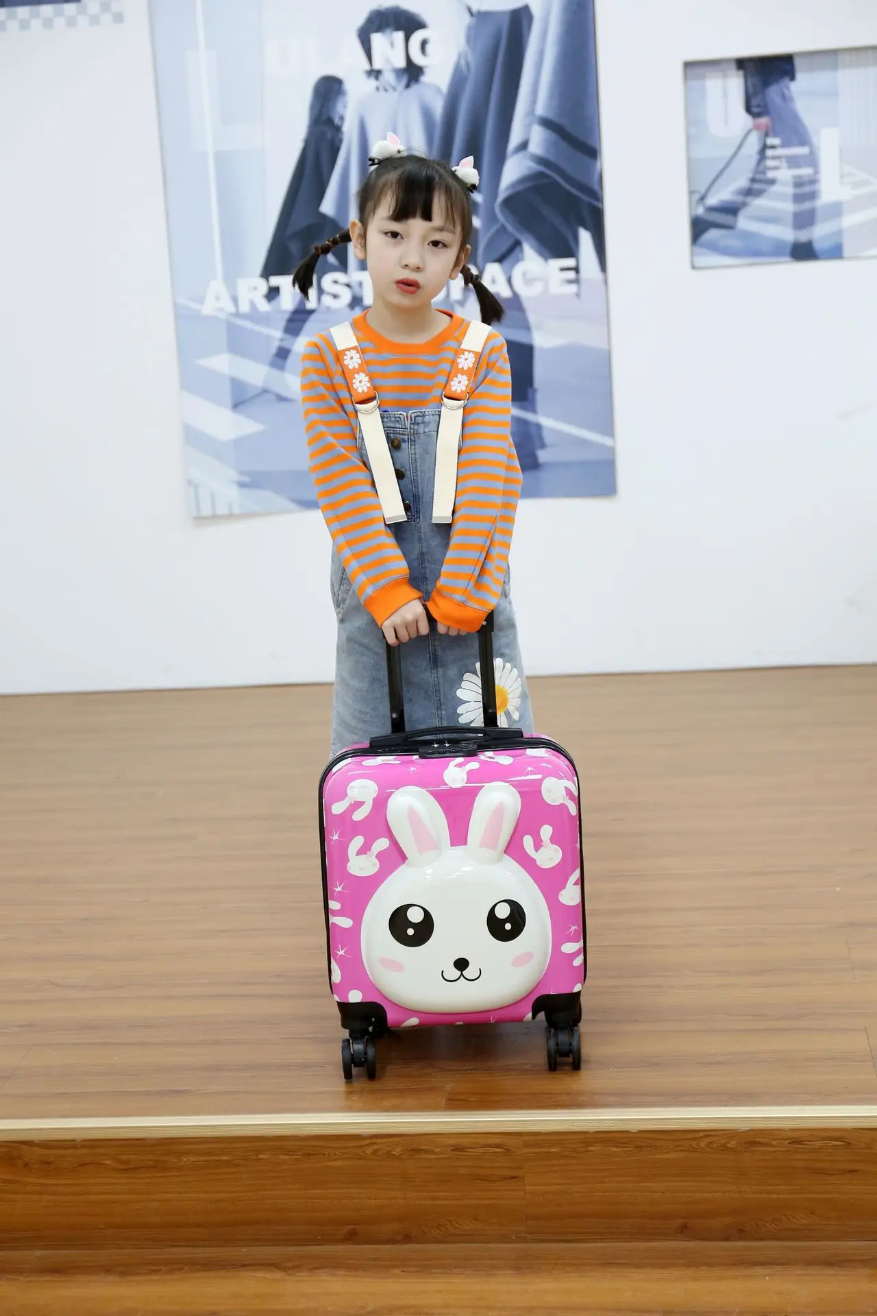 2023 Cute Cartoon Kids Trolley Students Bags Travel School Bags For ...