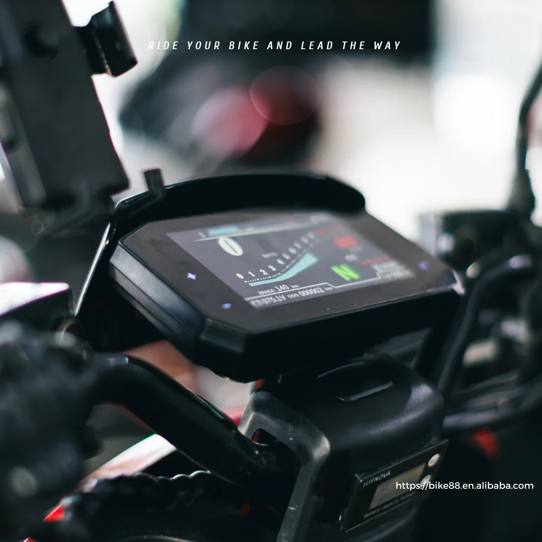 Custom Builds TFT Navigation Display for Electric Motorcycles