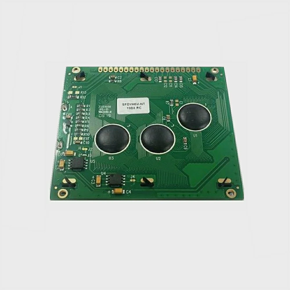 Monokrom 128x64 Desain Grafis 12864 Kisi Monokromatik Mikro Layar Lcd ...