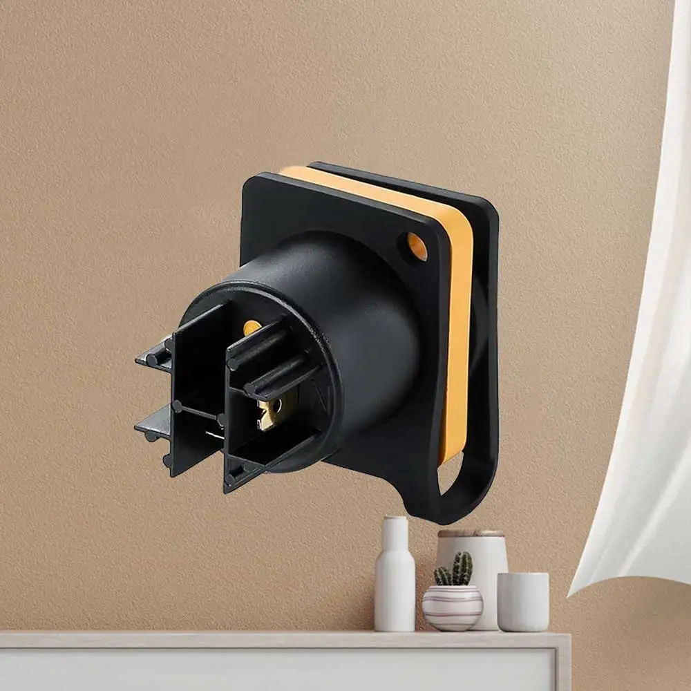 Oswell Outdoor Cable Connector Panel Mount Pbt Waterproof Ip67 3 Pin ...