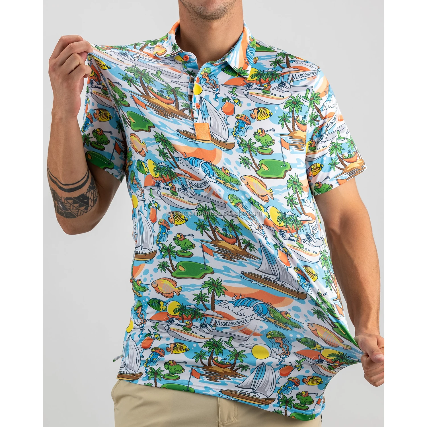 Shop Our High Quality Golf Shirts with Custom Sublimation