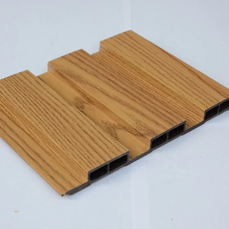 Indoor WPC Slat Partition Wall PVC Panels - Stylish & Functional