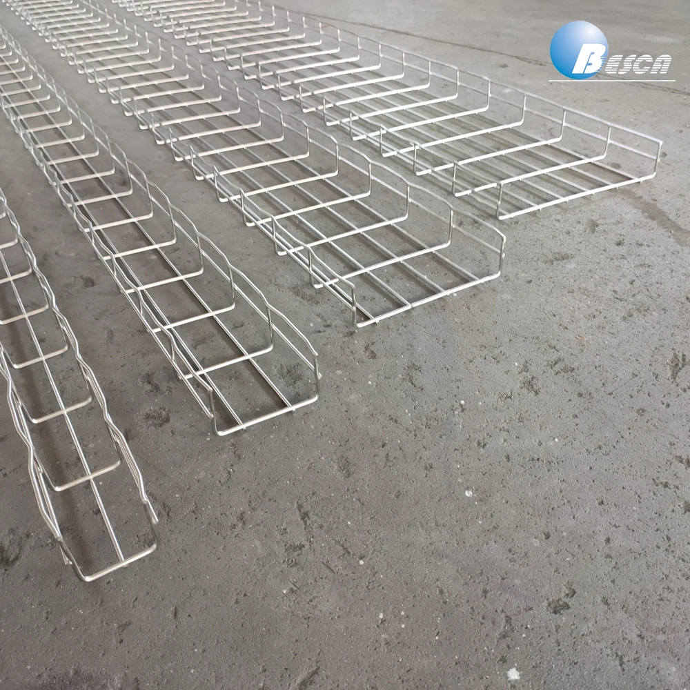 Adjustable GI Wire Mesh Cable Tray Supplier for Industrial Cable ...