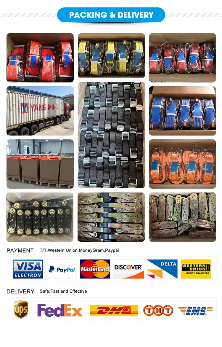 100mm 10000kg Cargo Lashing Ratchet Tie Down Ratchet Buckle For Lashing ...