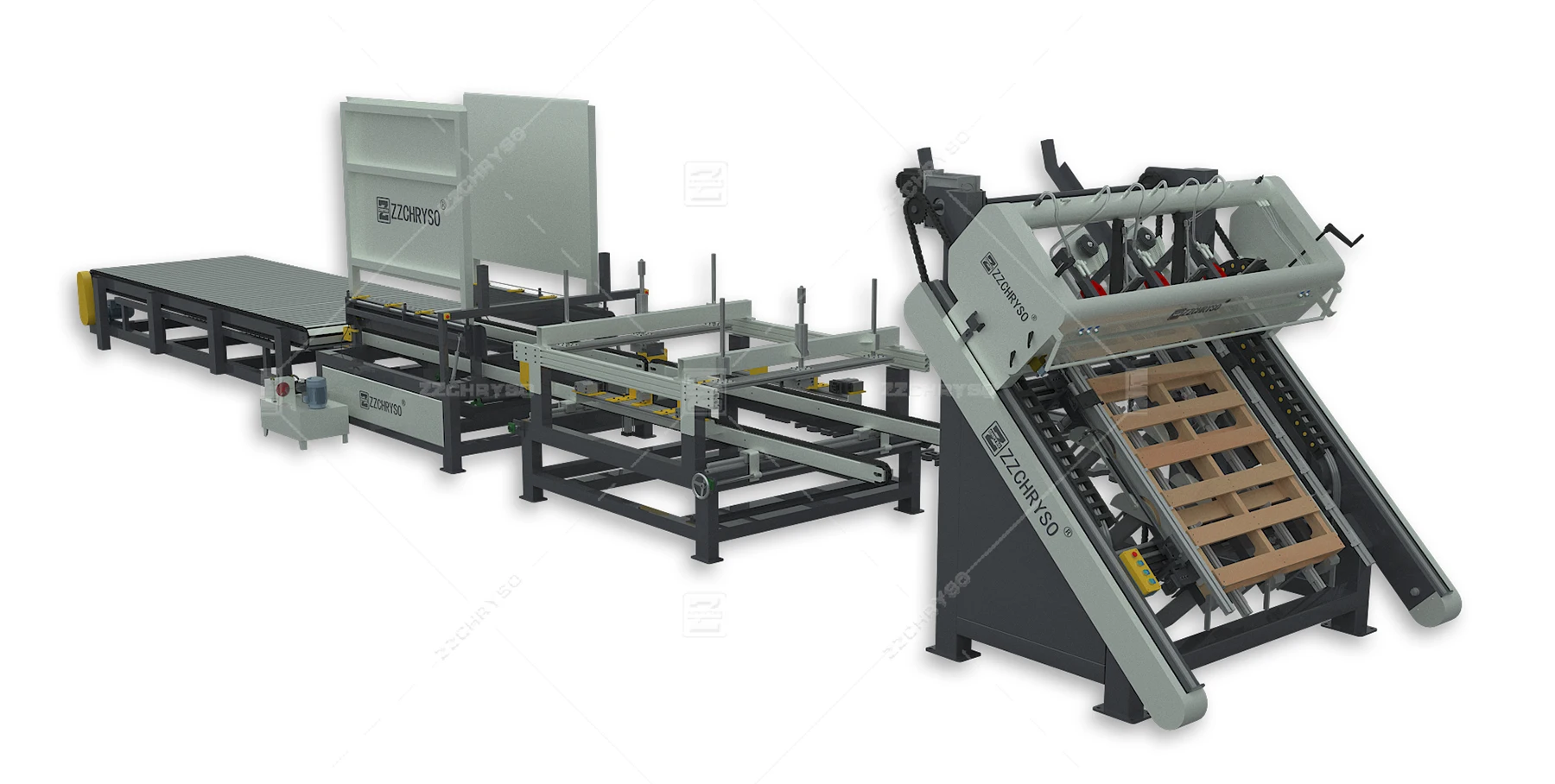 Professional Wood Pallet Making Machine/machine To Make Wood Pallet 9 ...