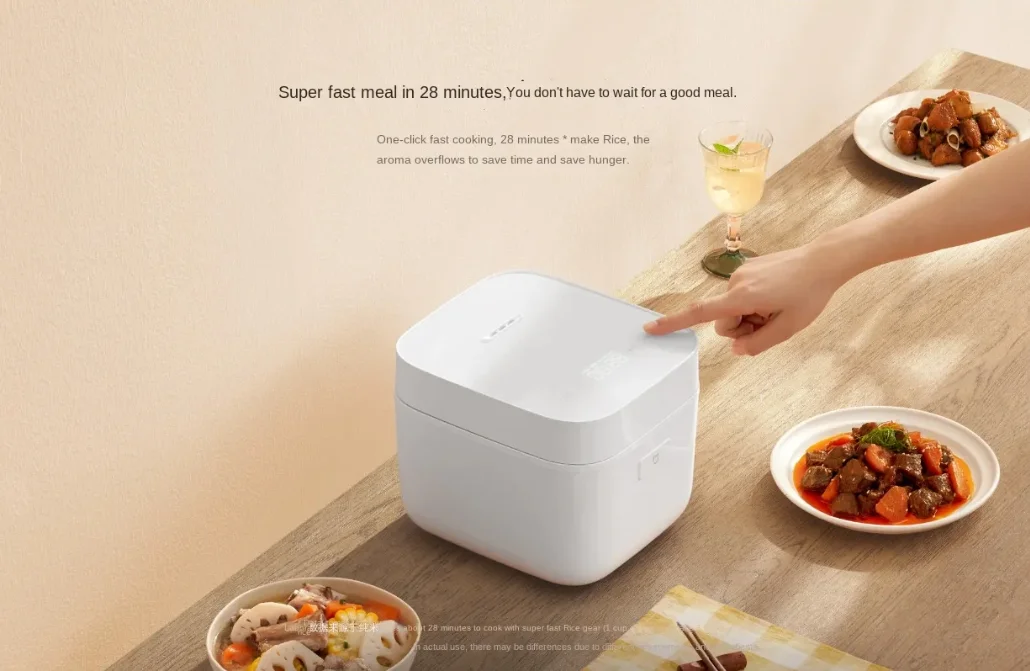 Original Xiaomi Mijia Smart Rice Cooker 2 Led Touch Panel 28 Minutes ...