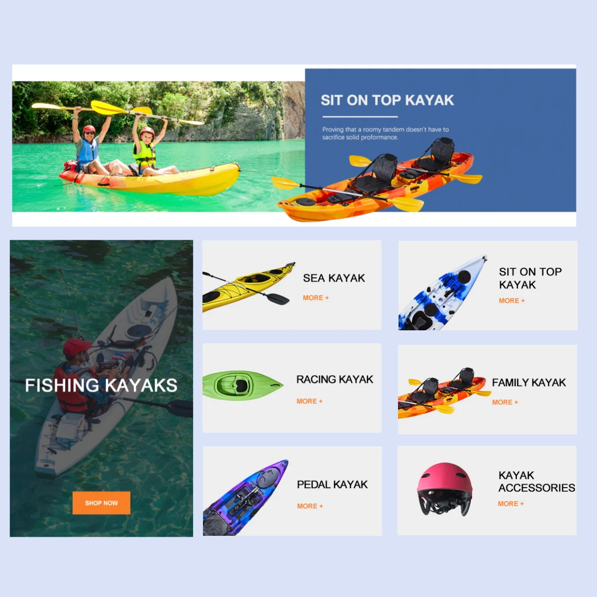 Wholesale 3.3 Meter Fishing Kayak - Ideal for Ocean Waters
