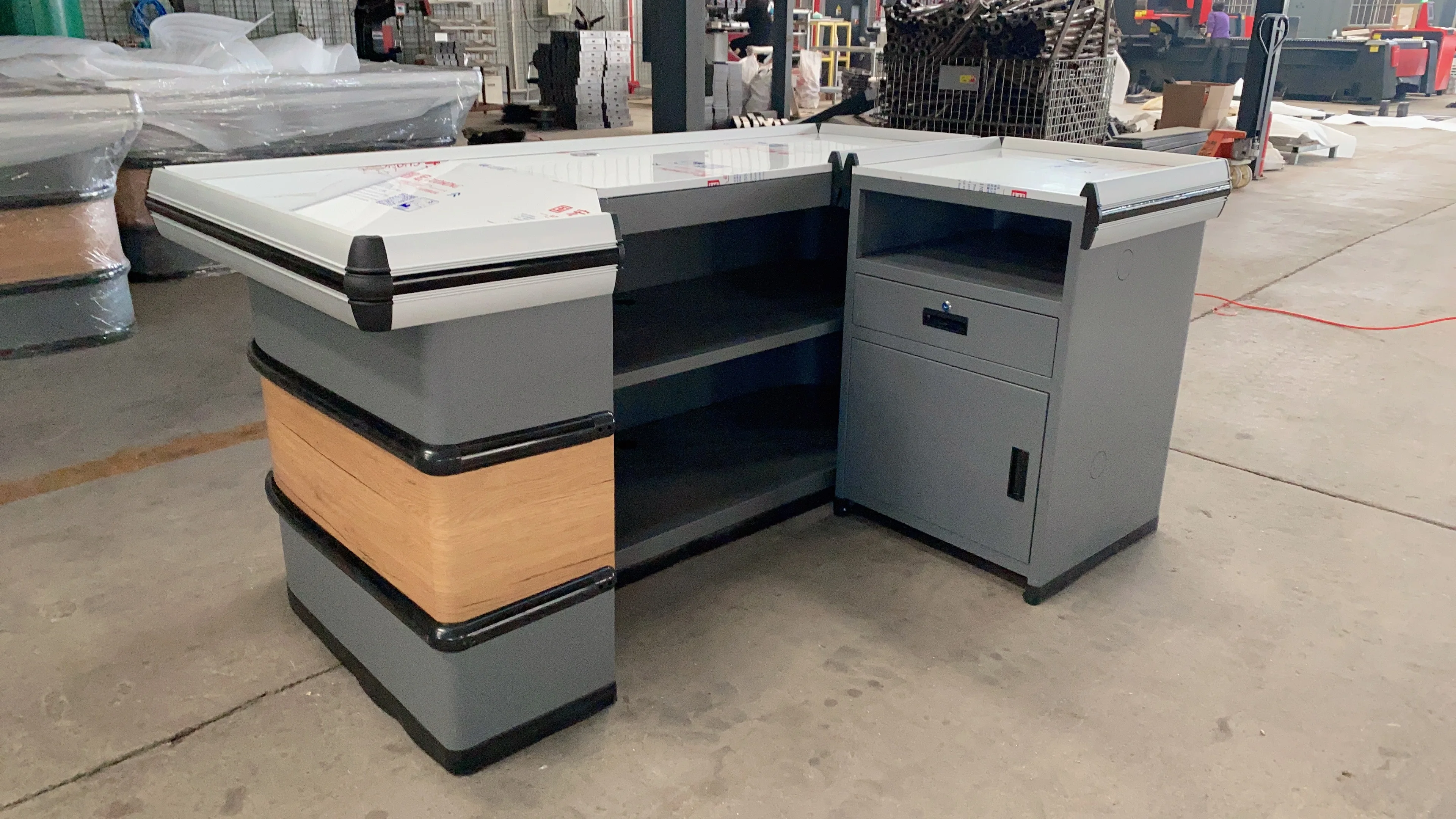 Grocery Store Convenient Best Price Electric Cashier Counter for ...