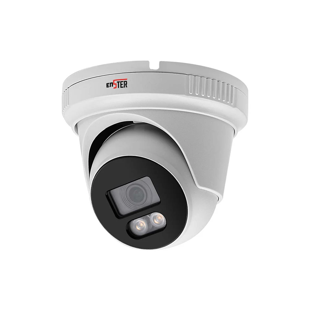 ENSTER 5MP 4K Turret Night Vision POE IP Camera - IP66 Waterproof