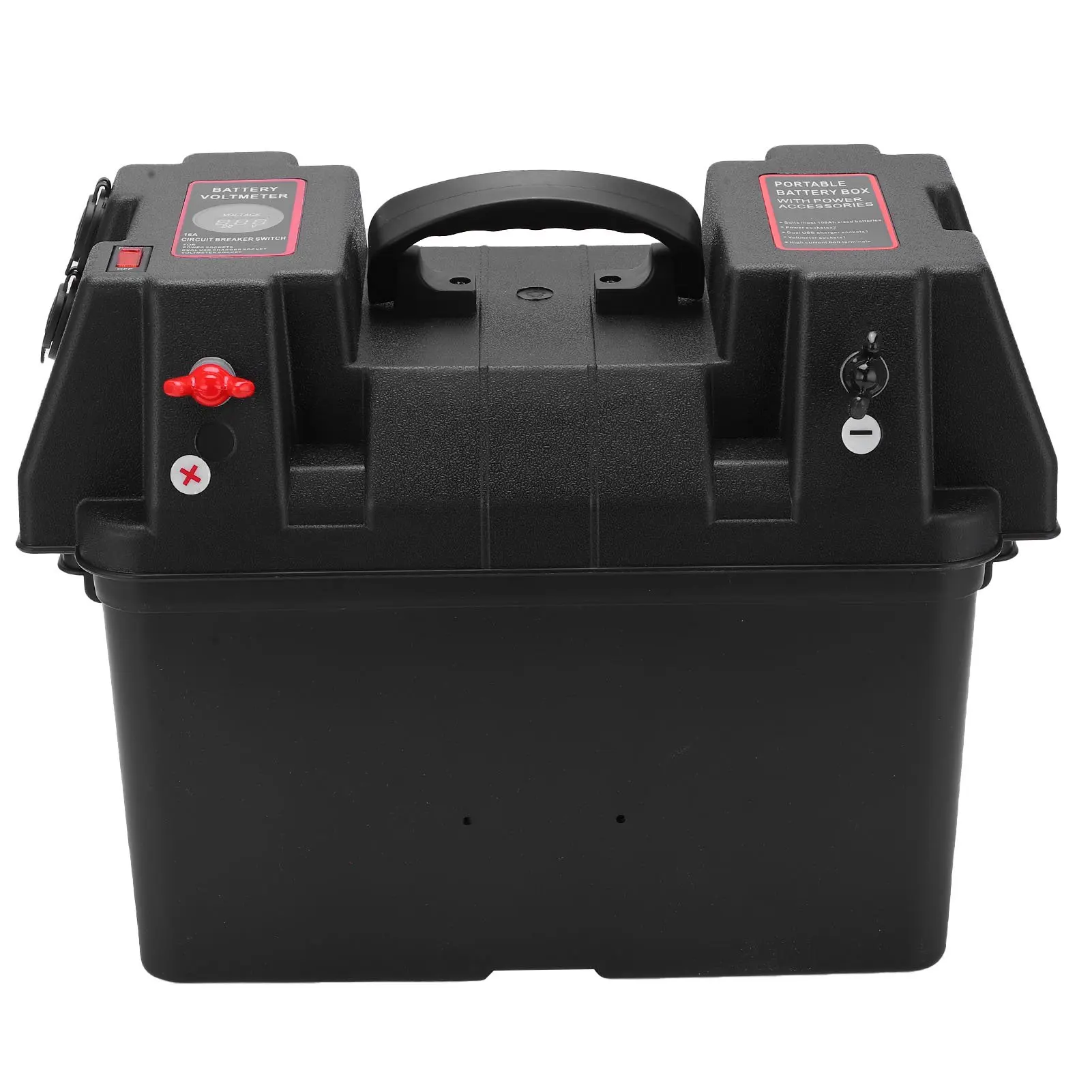 Waterproof 12v Battery Box Fit Group 24 And 27 Size Batteries Trolling ...