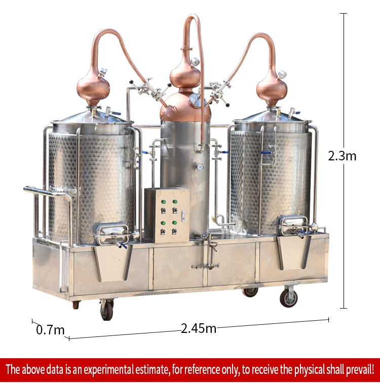 250L Copper Stills for Alcohol Distillation - Video Inspection