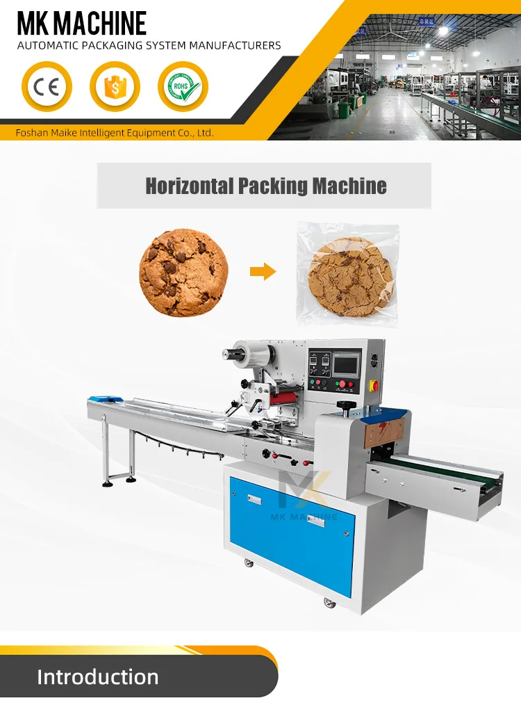 Automatic Flow Packing Machine - Efficient & Versatile