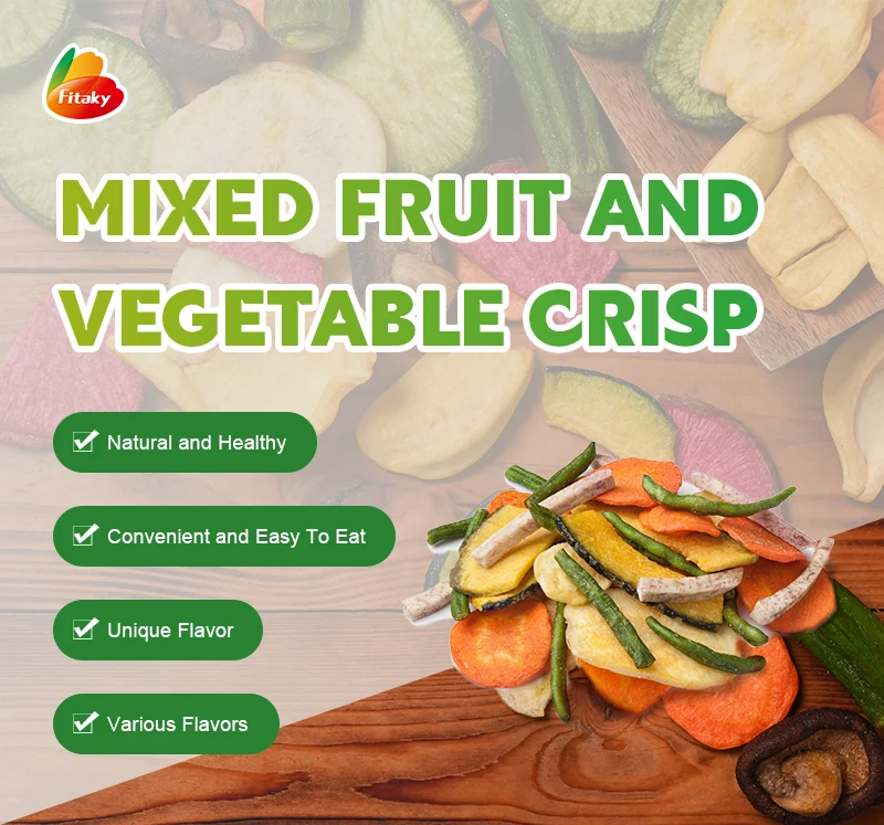 Dry Fruits and Vegetables Chips - Assorted Taste Snacks