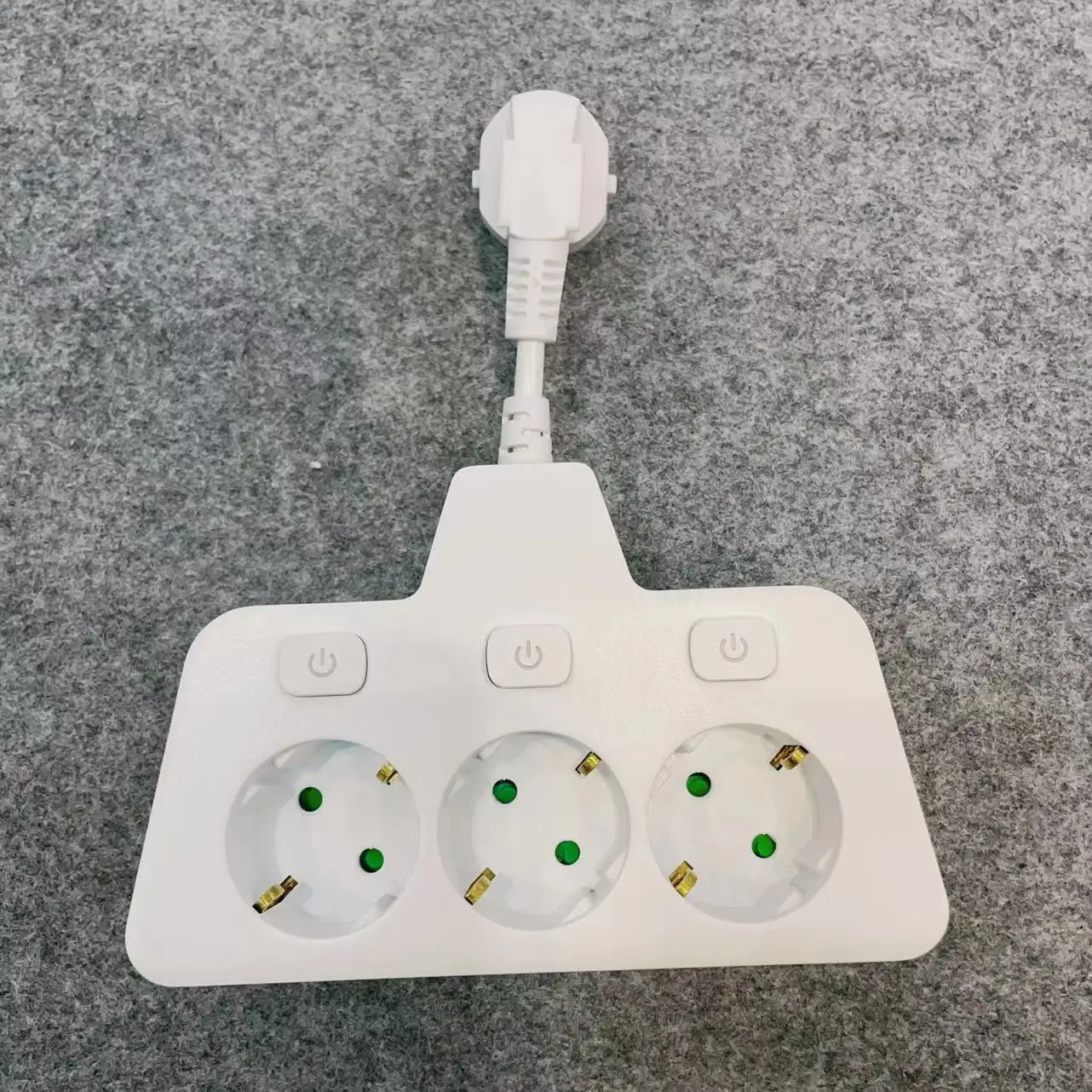 wall mounted expansion power strip Universal 3,4 Outlets with USB-A and ...