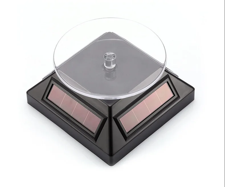 360 Rotating Solar Power Advertising Display Holder Solar Display Stand ...