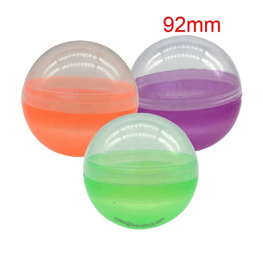 Plastic Empty Ball Capsules for Toy Vending Machines