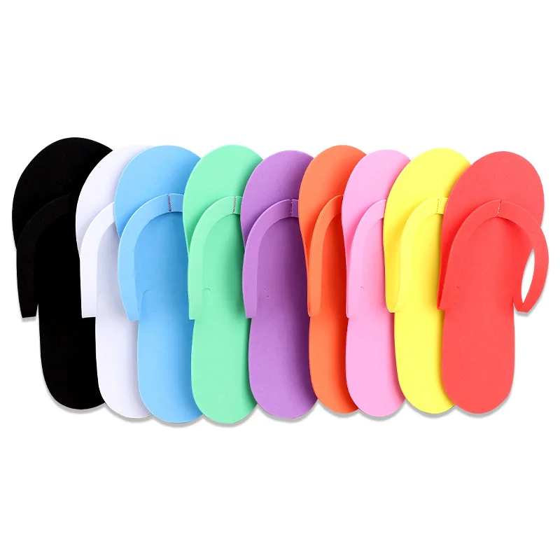 FOCSTAR Custom Disposable EVA Foam Nail Slipper Manicure Pedicure Spa ...