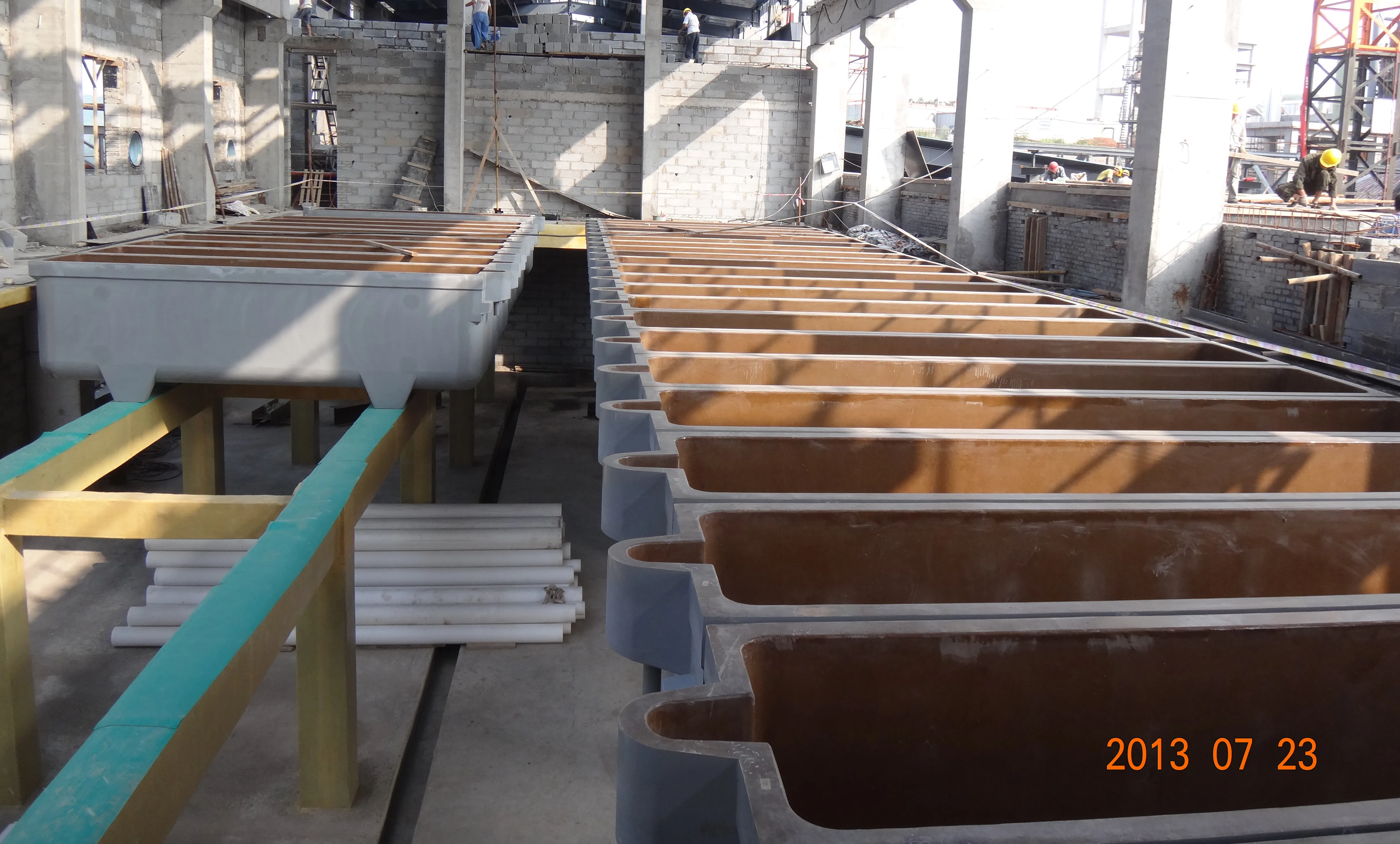 Copper Cathode Production Line - Durable FRP Electrolytic Cells