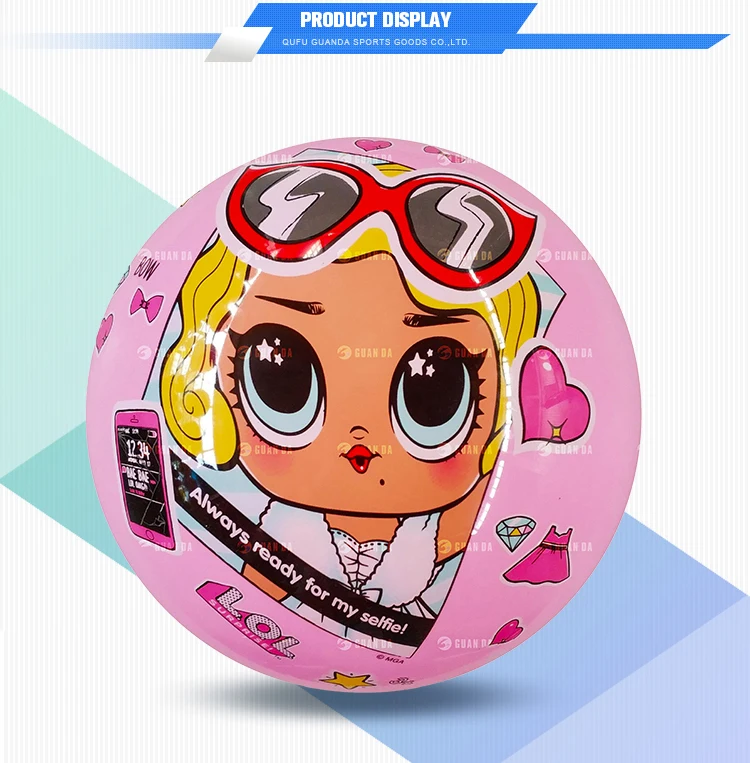 Custom Logo Ball Vinyl Play Ball - Phthalate Free PVC