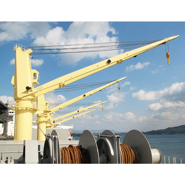 A6 A7 Deck Crane 35ton 45ton Offshore Crane Boom Marine Crane| Alibaba.com