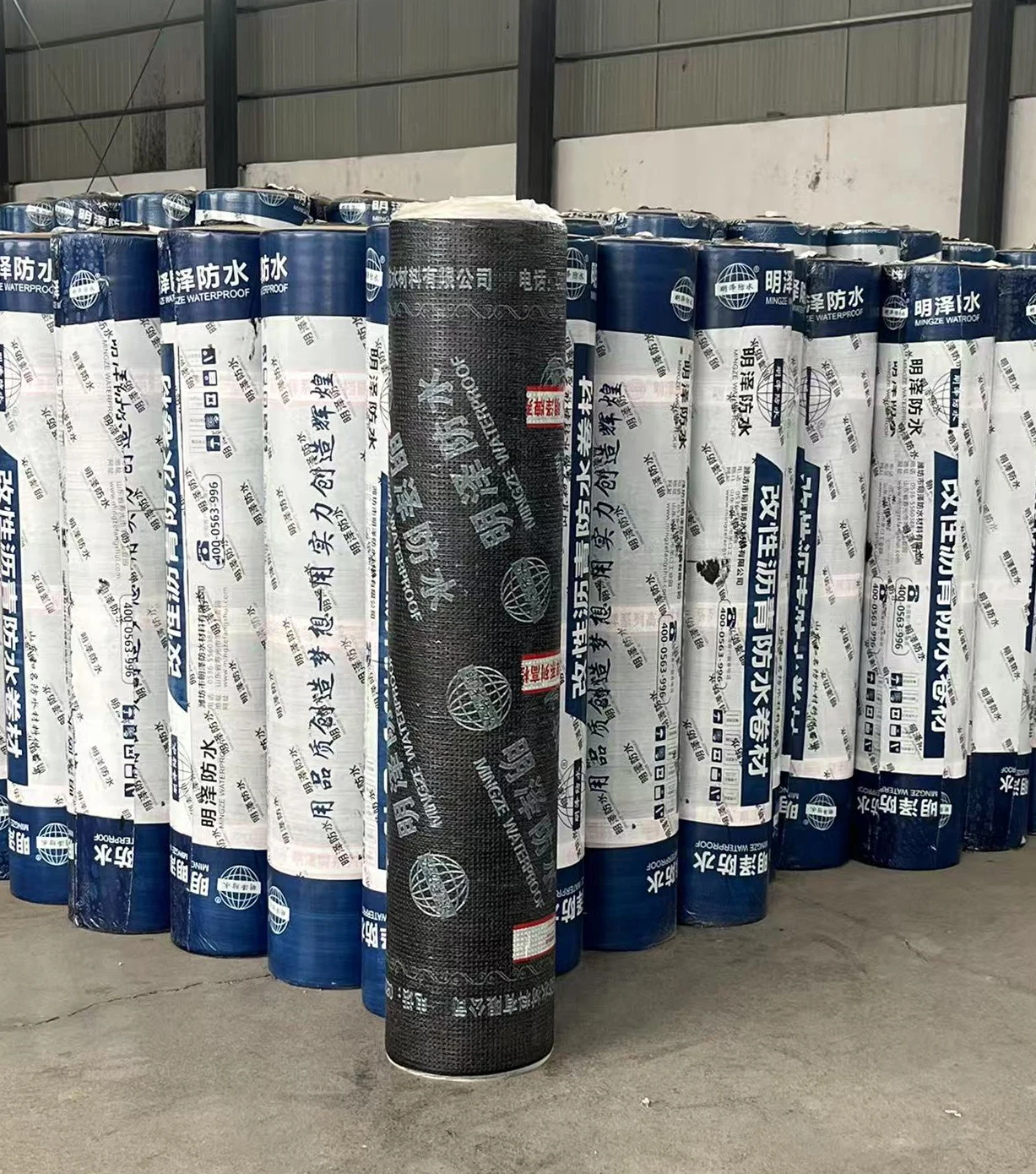 SBS Modified Asphalt Roofing Roll Modern Design Waterproofing Membrane ...