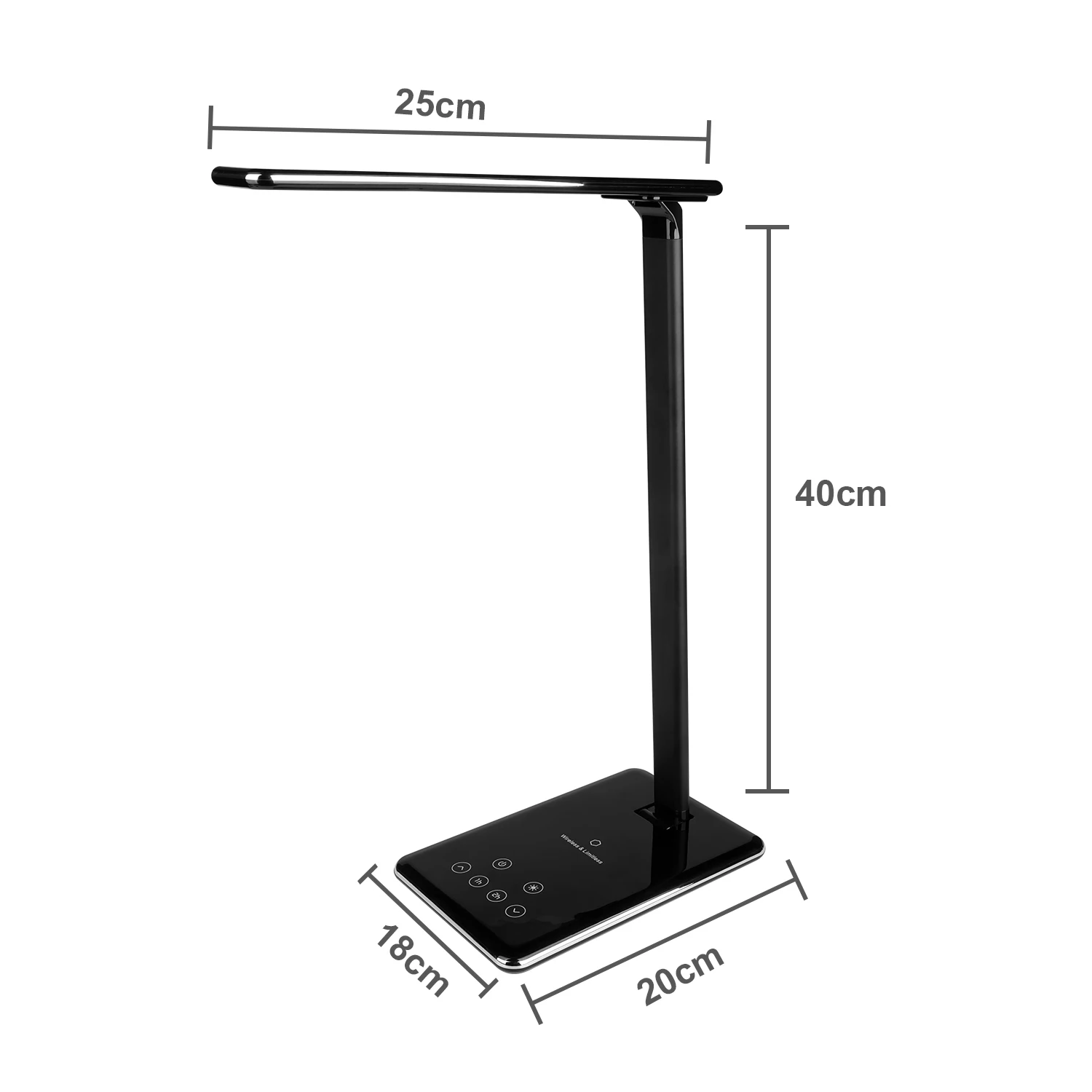 Alibaba.com: Intertek Certified Wireless Charging LED Desk Lamp with ...