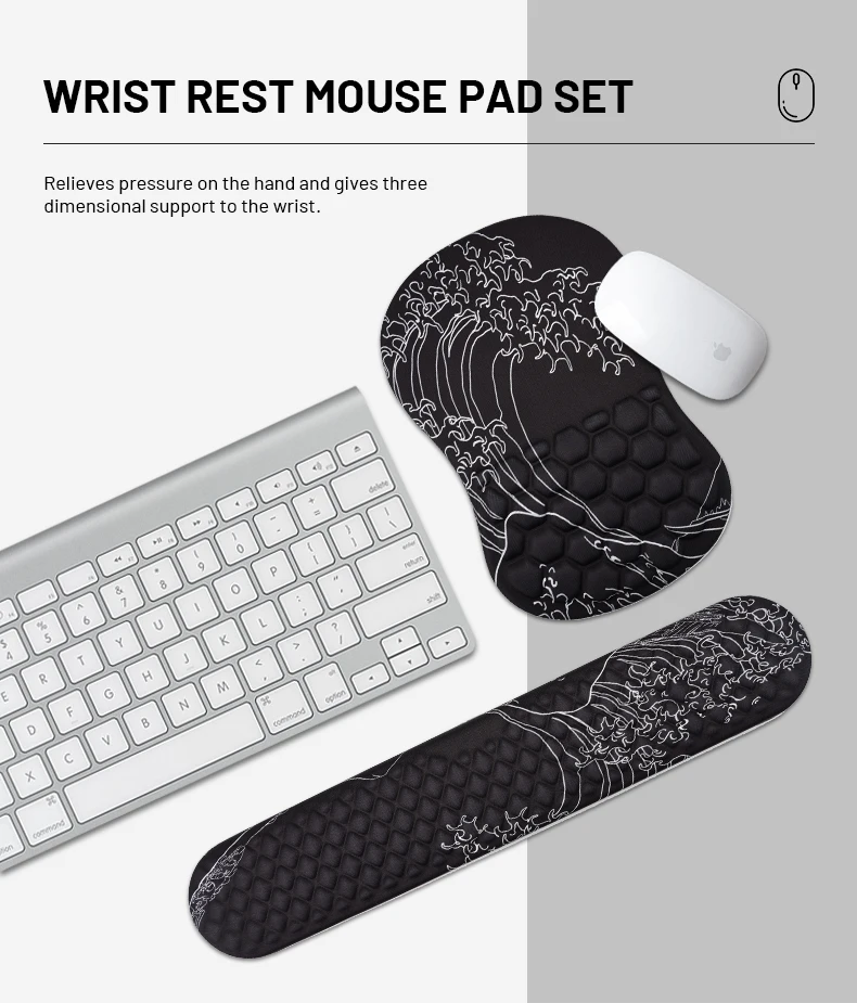 2024 New Mouse Pad Set Silicone Non-slip Can Be Customized Pattern ...