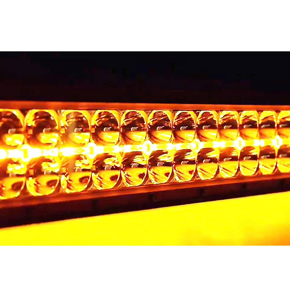 2023 Black Face Amber Drl 52 50 40 32 8 Inch Slim Curved Utv Uv Truck ...