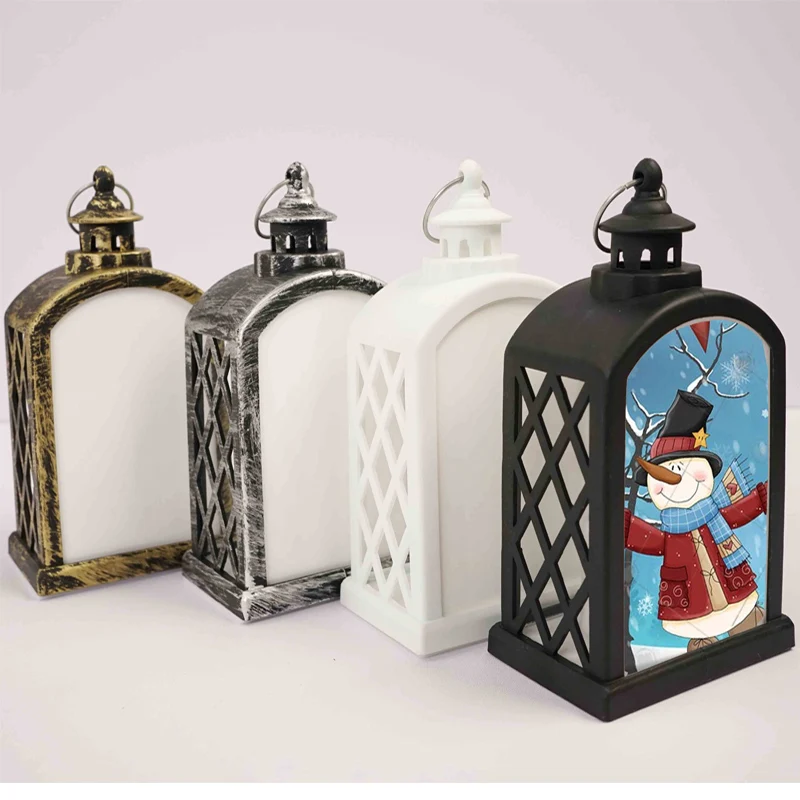 Cheap Rectangular Memorial Sublimation Blanks Christmas Led Lanterns ...