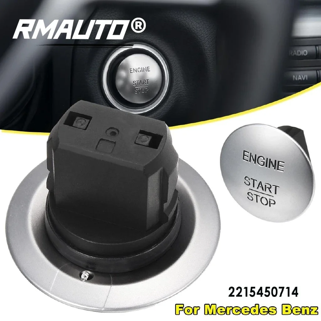 A2215450714 Car Engine Start Stop Button Switch Keyless Start Button ...