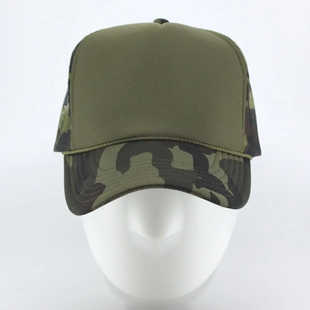 Factory Outlet Camo Trucker Hats High Quality Custom Foam Trucker Hat ...