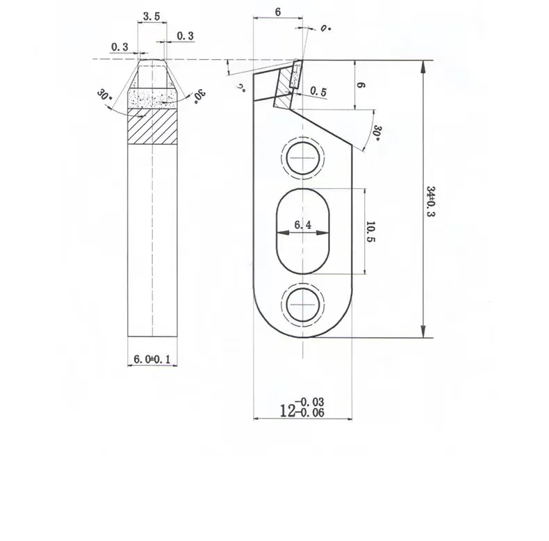 CNC Monocrystalline Synthetic MCD Diamond Milling Cutter for Acrylic ...