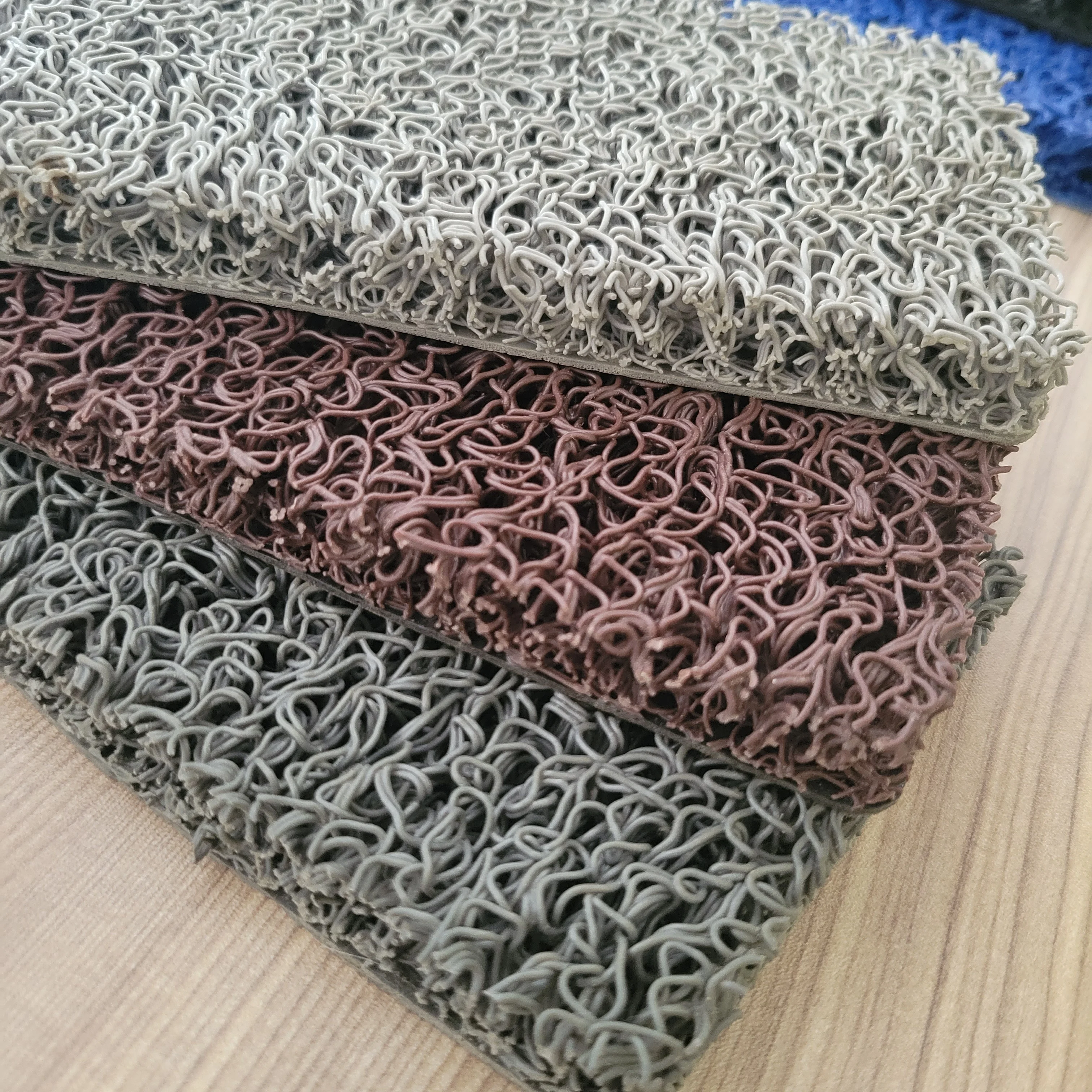 12mm 15mm Thick 1212mroll Pvc Coil Vinyl Loop Nomad Scraper Matting Pvc Coil Mat Roll with Pvc ...