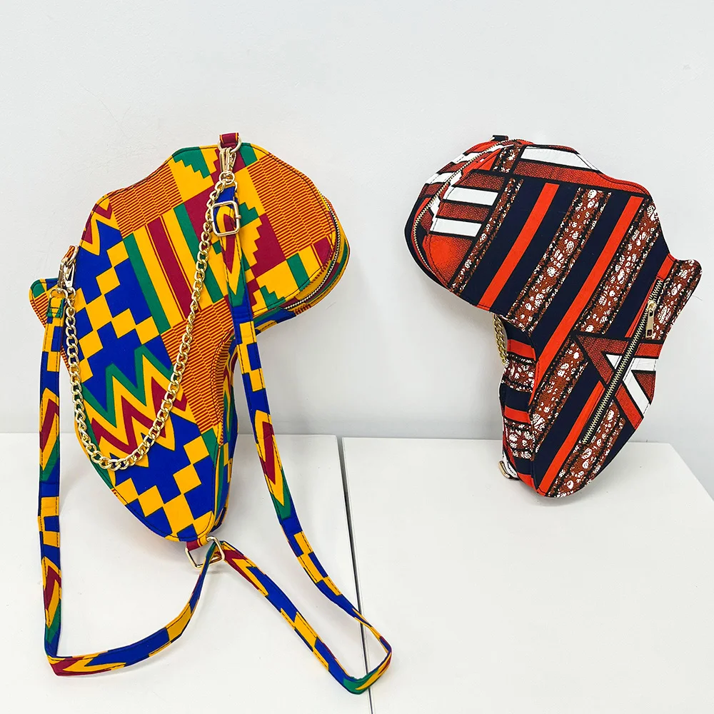 Hot Sell African Newest Design Fashionable Backpack African Map Style ...