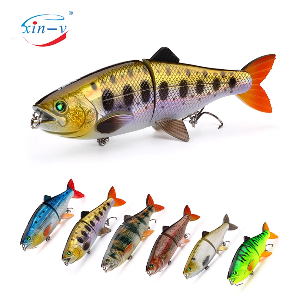 Wholesale Realistic Gliding Large Swimbait Multi Jointed Koder Vivid 3D ...